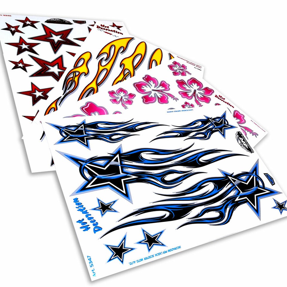 Stickers Flames 35 x 25 cm | eBay
