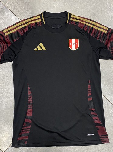 NWT ADIDAS 2024 FPF PERU MEN’S SOCCER AWAY JERSEY COPA AMERICA SIZE S ...