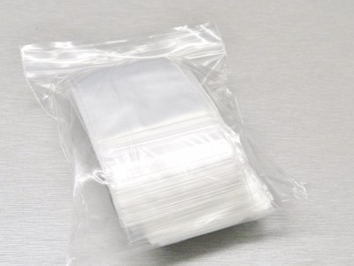 100 2" x 2" Zip Closure Lock Strip Bags Small 2mil Reclosable Baggies 2 ...