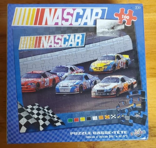 Vintage Nascar Puzzle - 100 Peices - Brand New & Sealed | eBay