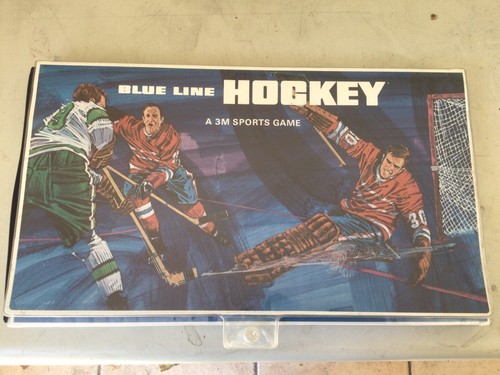 Vintage 1969 BLUE LINE Hockey Board Game A 3M Sports Game | eBay