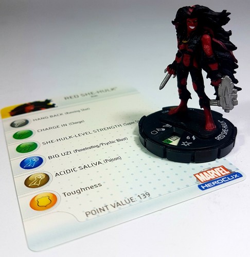 Wizkids Marvel Heroclix #053 Red She-Hulk™ Spider-Man | eBay