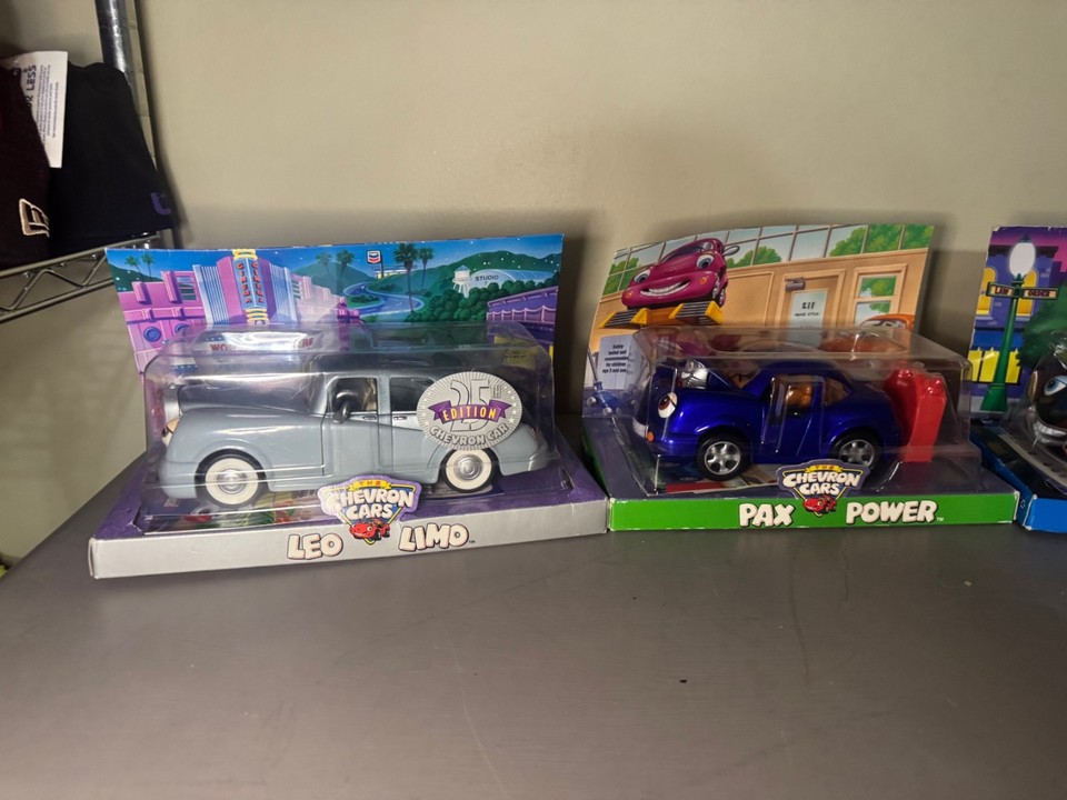 Lot of 4 Chevron Cars New in Package – Chevron Promo | eBay