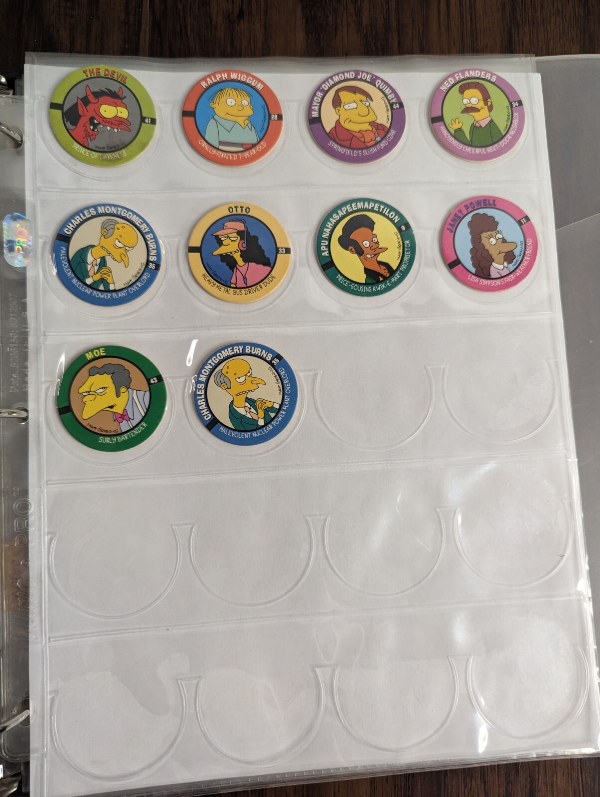 Vintage Simpsons POGS Lot - Classic Animated Show Collectible Caps | eBay