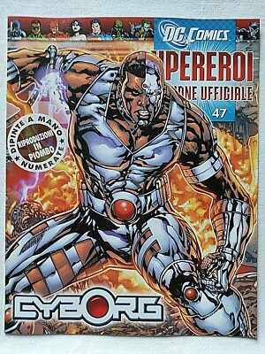 Cyborg Super Heroes Collection Official Dc Comics Marvel Eaglemoss N.47 ...
