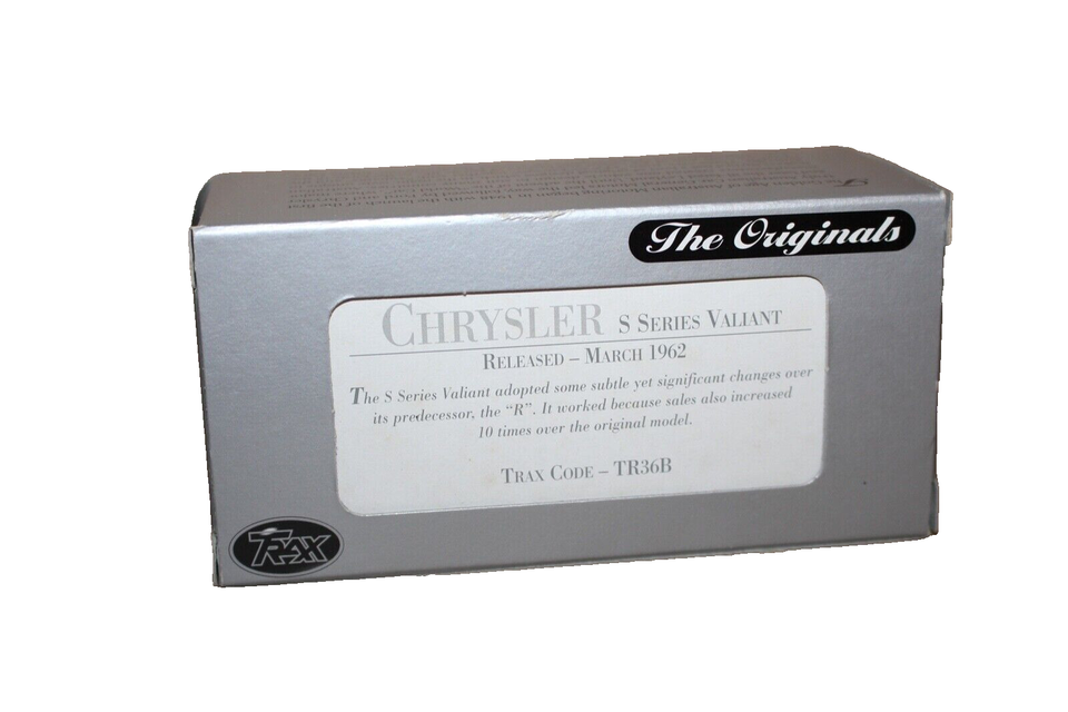 TRAX TR36B 1962 Chrysler S Series Valiant Sedan New Beige limited ...