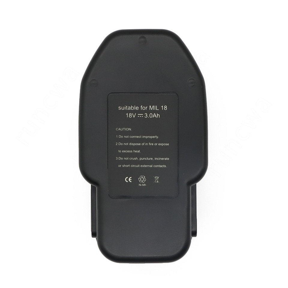 3000mAh 18V BATTERY for MILWAUKEE 48-11-2230 48-11-2200 48-11-2232 ...