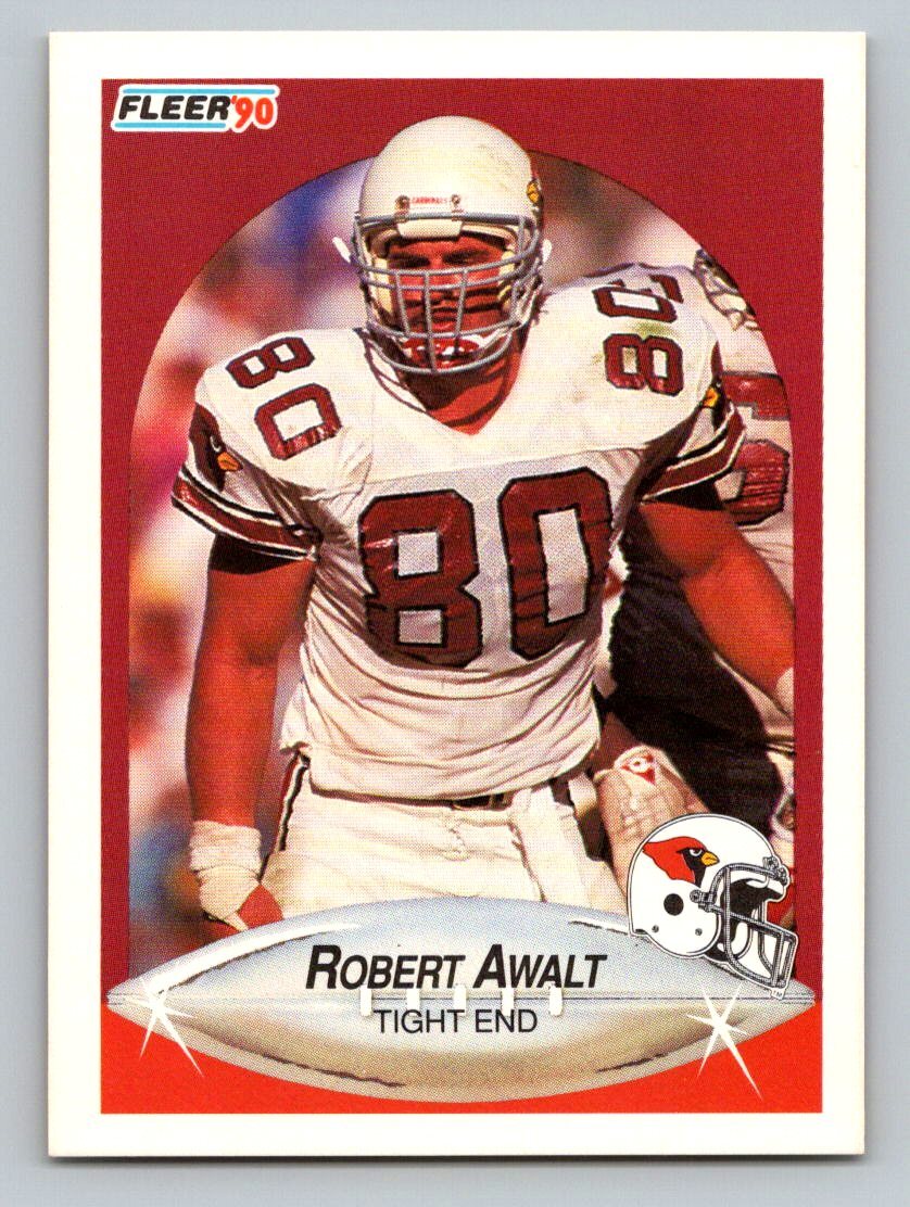 1990 Fleer #330 Robert Awalt Phoenix Cardinals Football Card | eBay