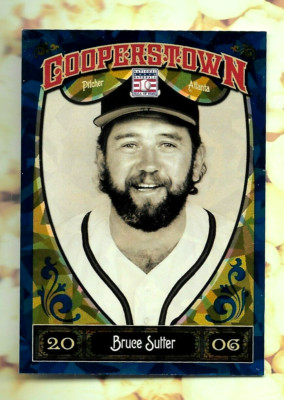 BRUCE SUTTER 2013 PANINI COOPERSTOWN BLUE SP INSERT CARD #'D /499 MLB ...