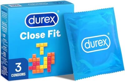 Durex Close Fit Condoms Pack 3 | Sealed Box | 49mm Size Tighter Slim ...