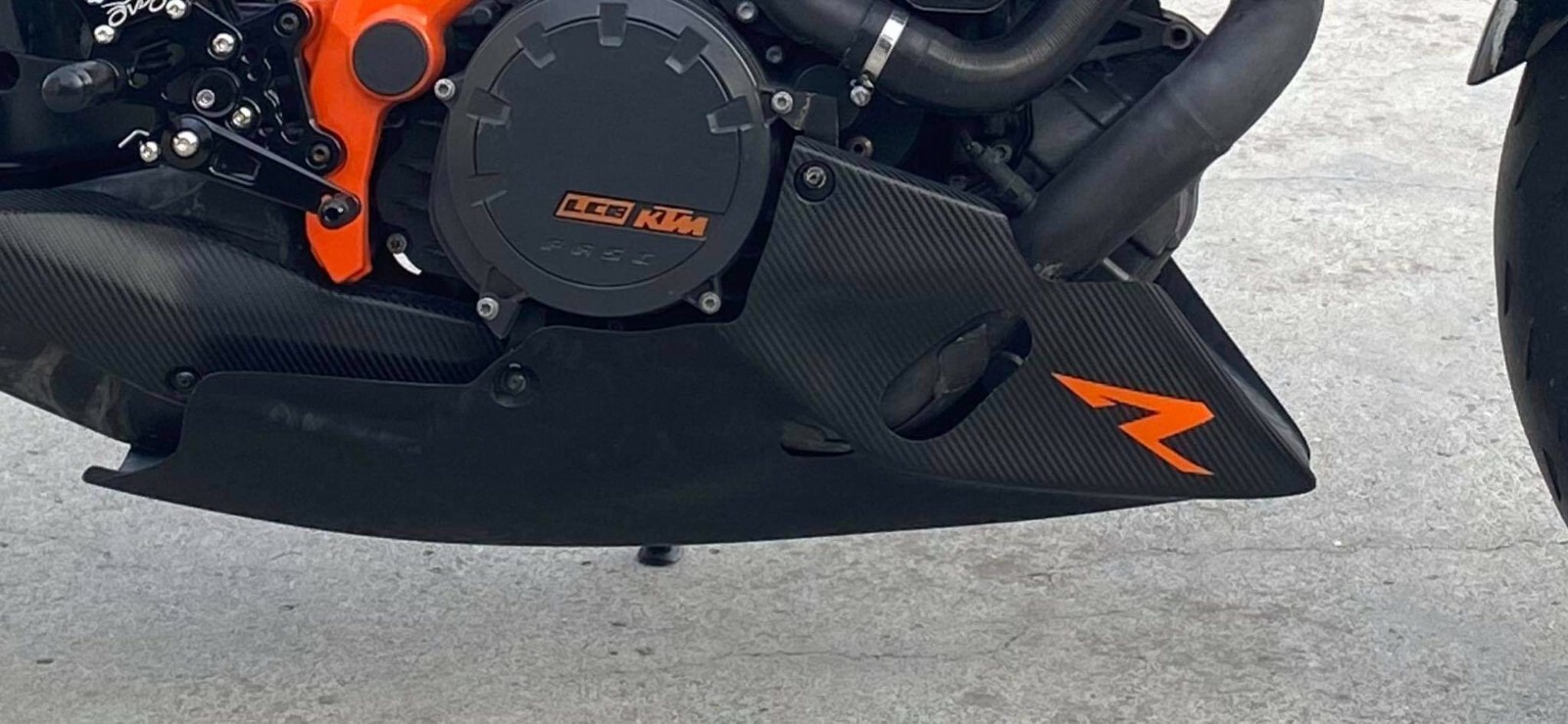 KTM Superduke 1290 R - GT Racing Belly Pan | eBay UK