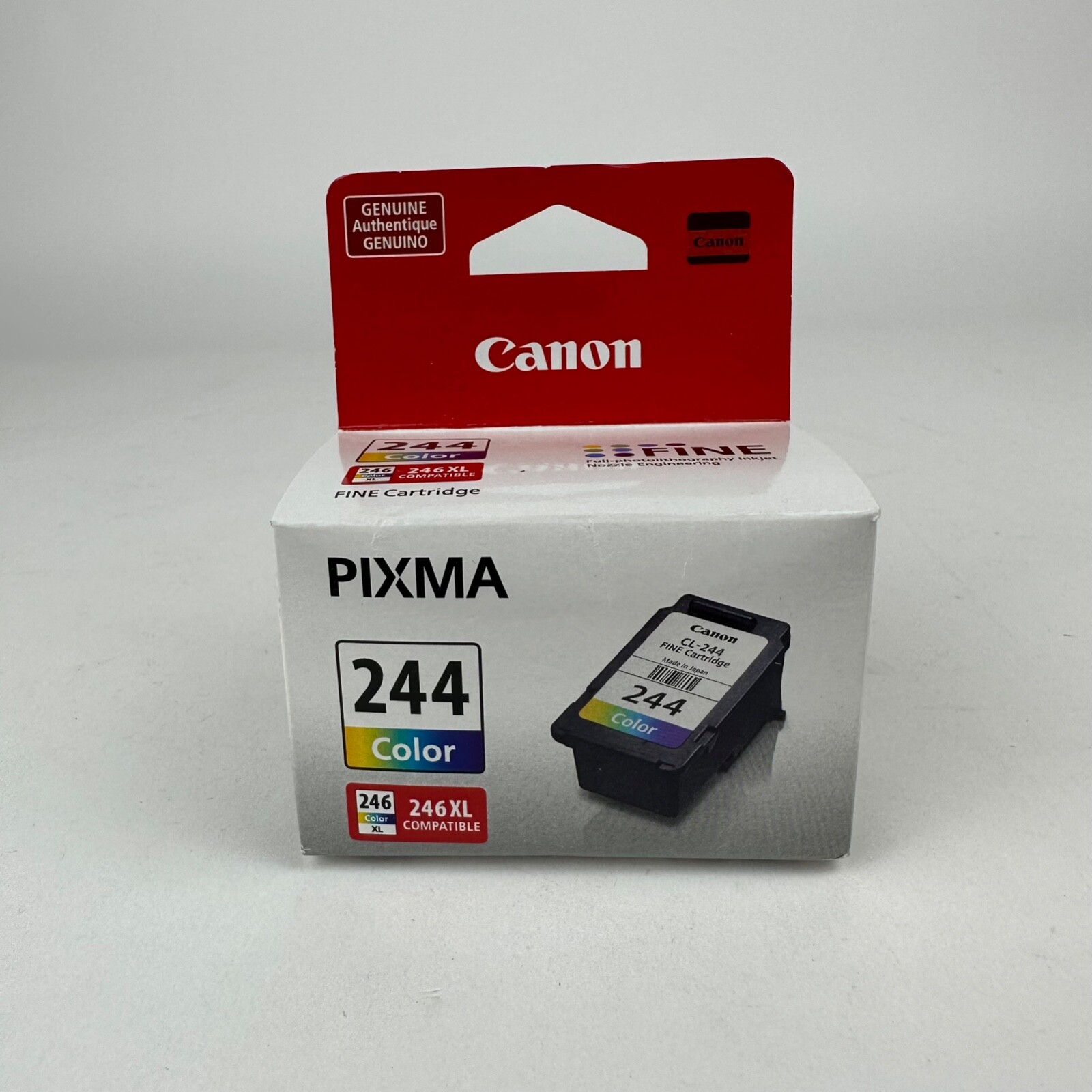 Authentic Canon Pixma 244 Color Ink Cartridge CL-244 New/Sealed ...