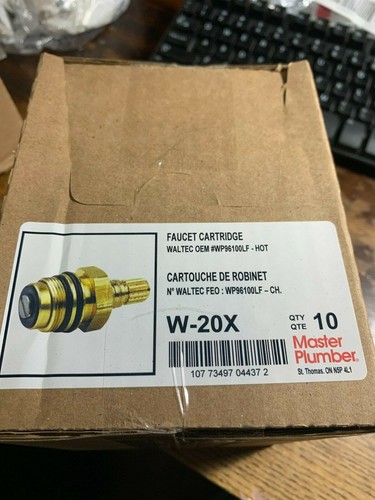 NEW GENUINE WALTEC WP96100LF MASTER PLUMBER HOT W-20X CARTRIDGE | eBay