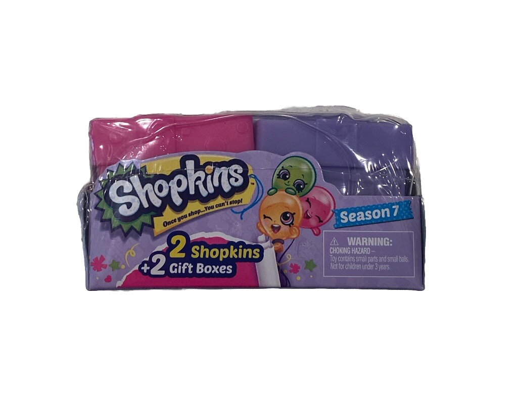 Shopkins Season 7 - 2 pack - Includes 2 Shopkins + 2 Gift Boxes ...