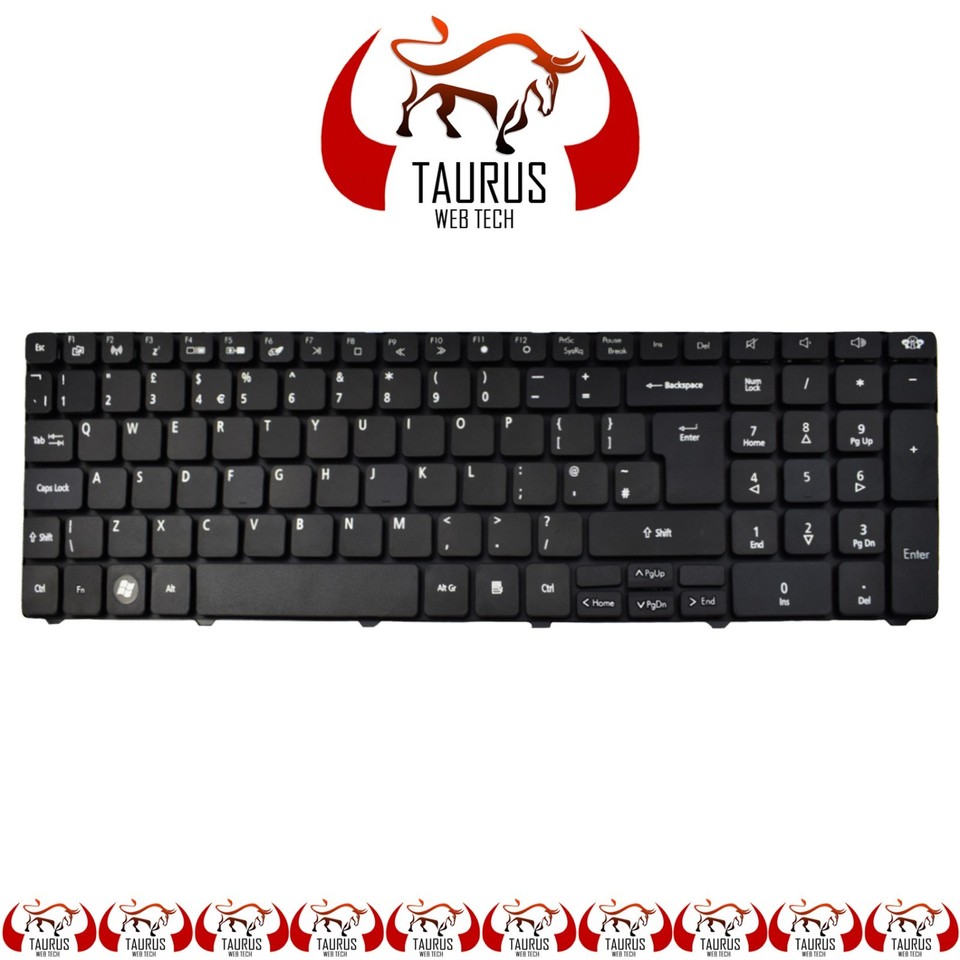Packard Bell P5WS6 PEW91 NEW90 NEW95 Easynote PEW92 UK Laptop Keyboard ...