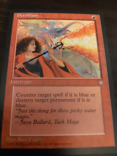 MTG Pyroblast 1995 Ice Age | eBay