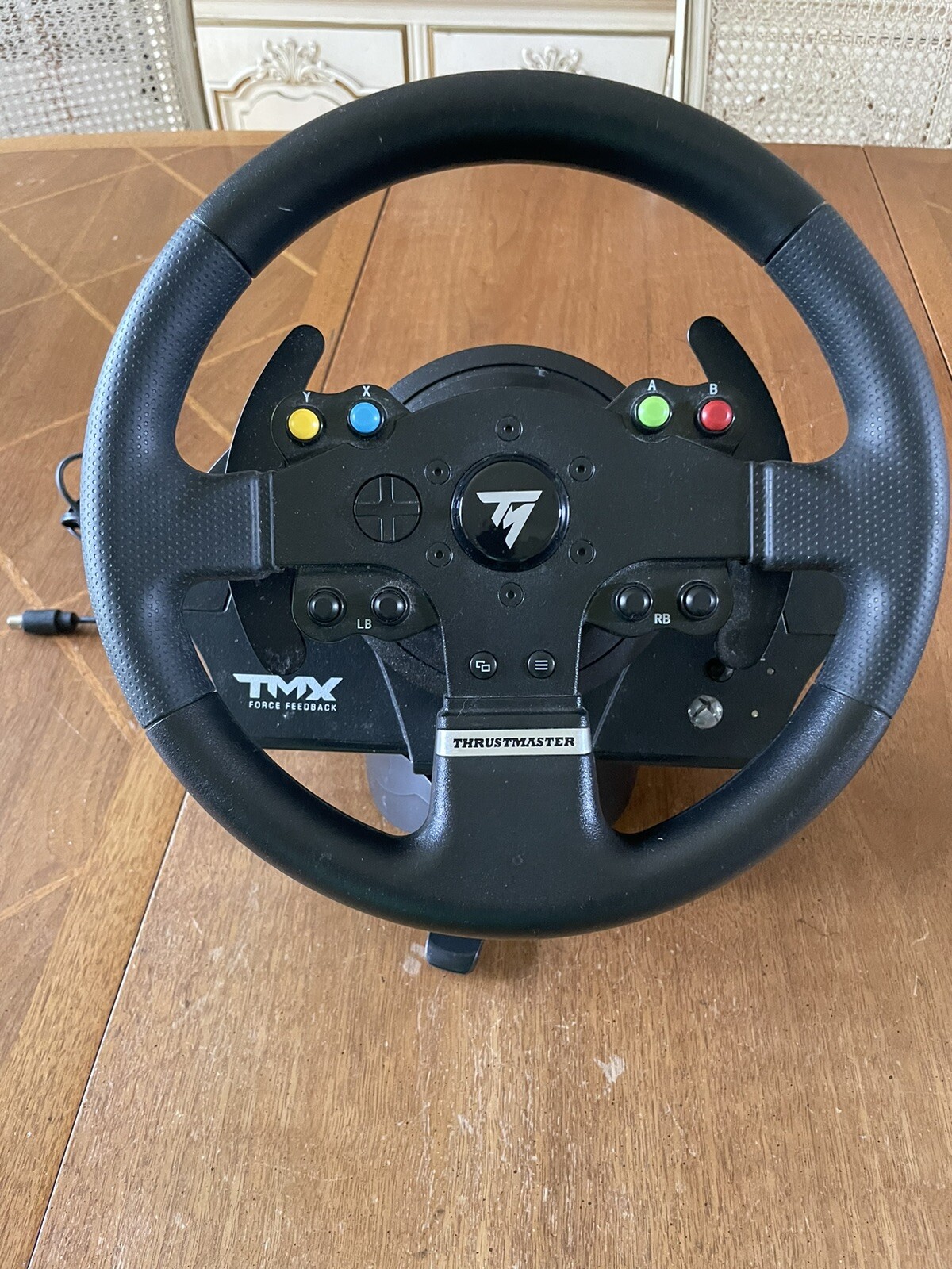 Thrustmaster TMX Force Feedback Racing Wheel & Clamp Xbox One & PC ...