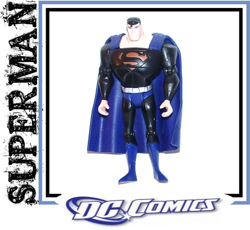 DC Comics _ JLU / Justice League Unlimited _ Superman / Black Uniform ...