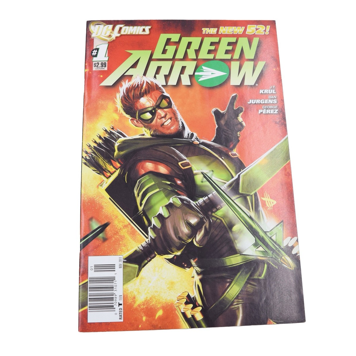 Green Arrow New 52 Covers