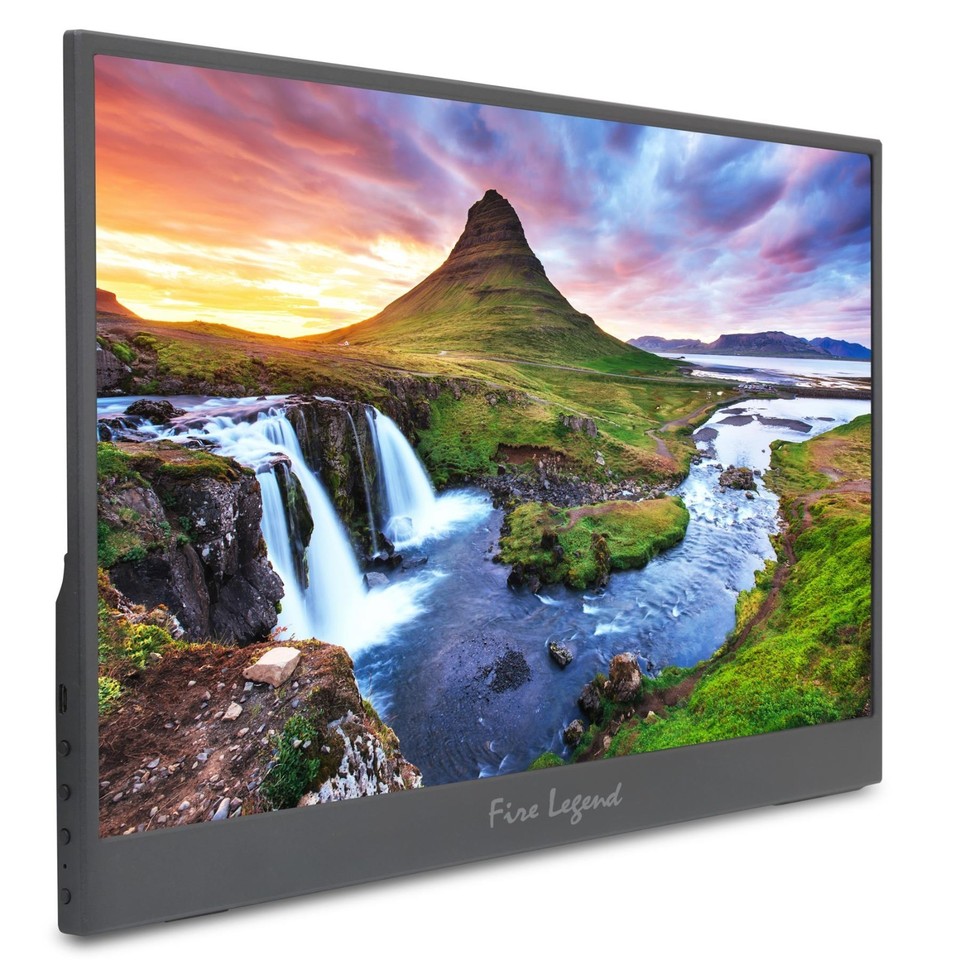 AOpen 15.6in Portable Monitor FHD 1920x1080 60Hz 250Nit 6ms 250Nit ...