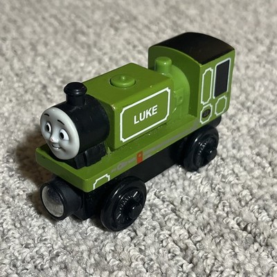 Thomas & Friends Wooden Railway Luke Y4087 Train Tank Engine Green 2012 ...