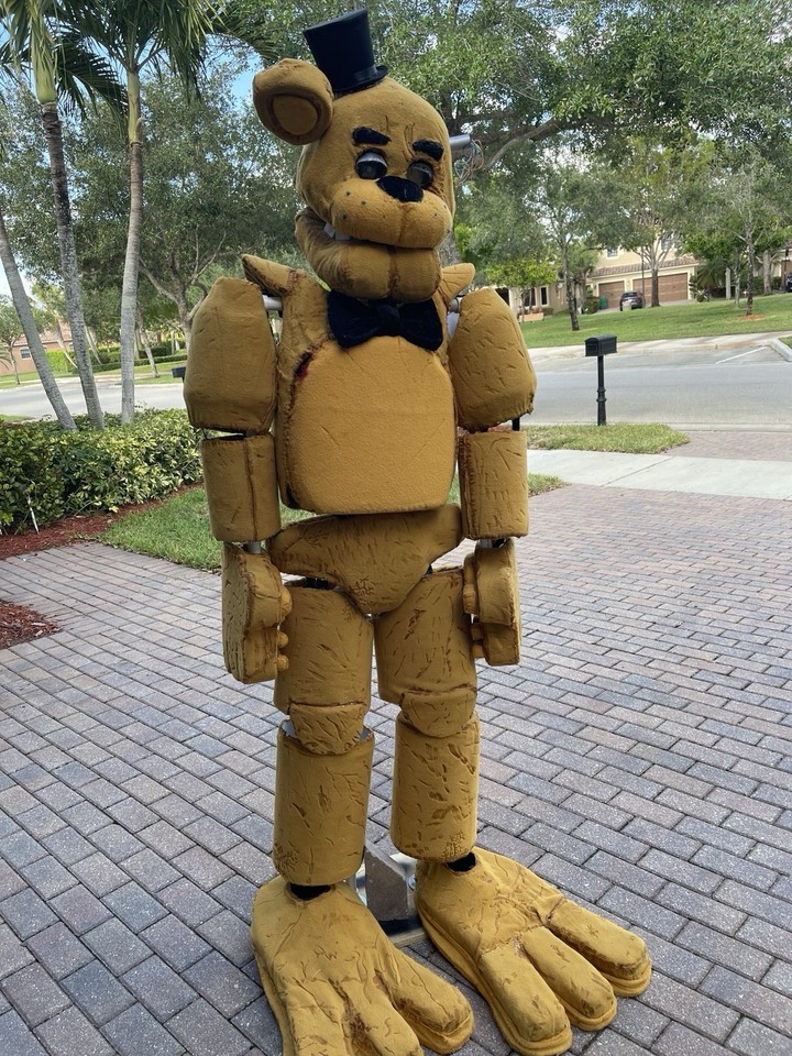 Five Nights at Freddy’s - Golden Freddy Life Size Costume | Custom Made ...