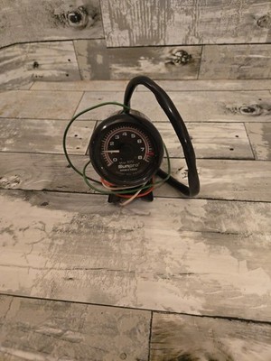 Vintage Sunpro 2-1/2" Mini Tach 8K RPM Tachometer Column Mount Cup Day ...