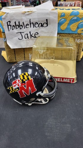 CIB MARYLAND TERRAPINS RIDDELL VSR4 MINI HELMET NCAA FOOTBALL BLANK ...