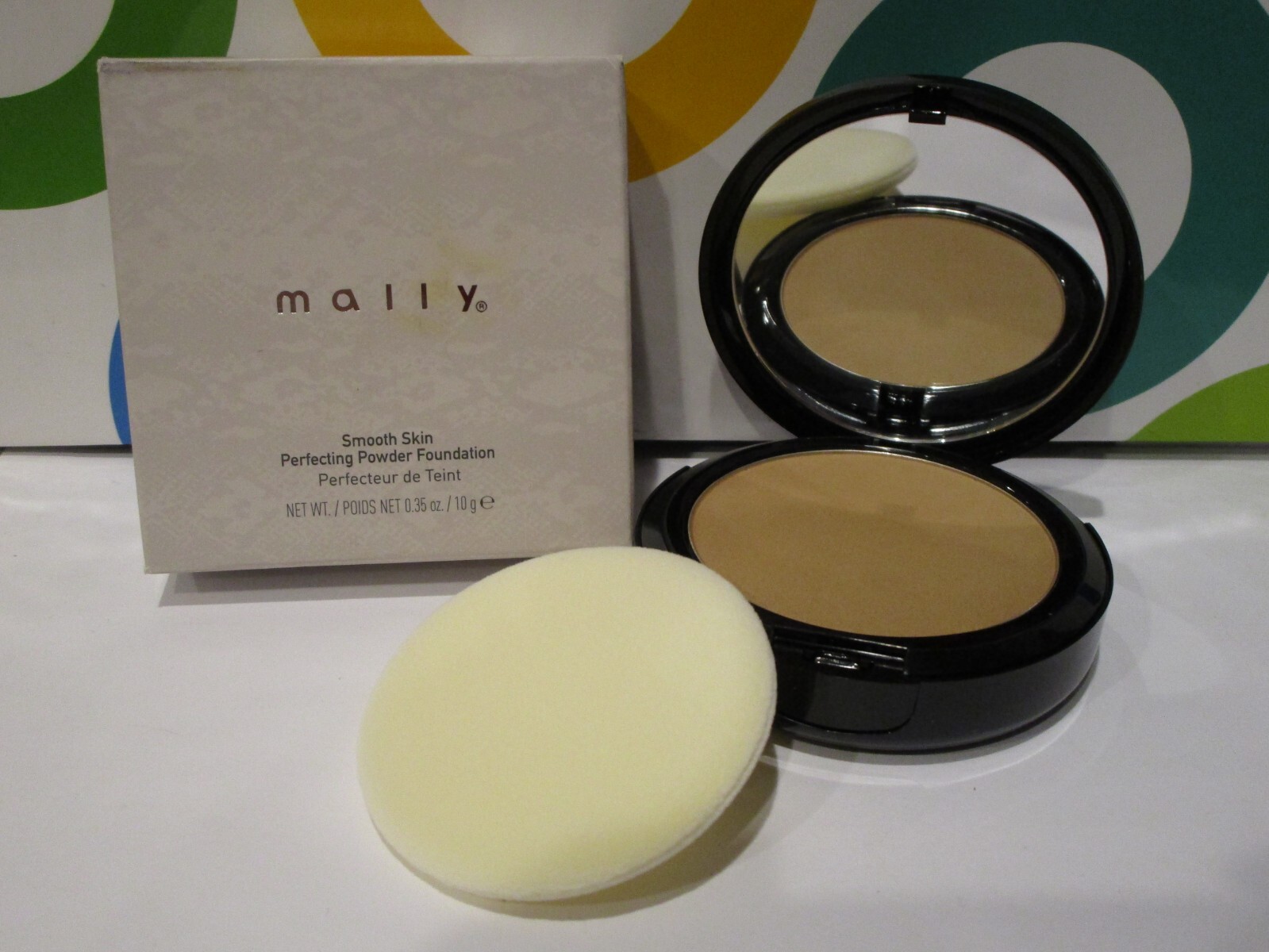 MALLY ~ SMOOTH SKIN PERFECTING POWDER FOUNDATION ~ RICH ~ 0.35 OZ | eBay