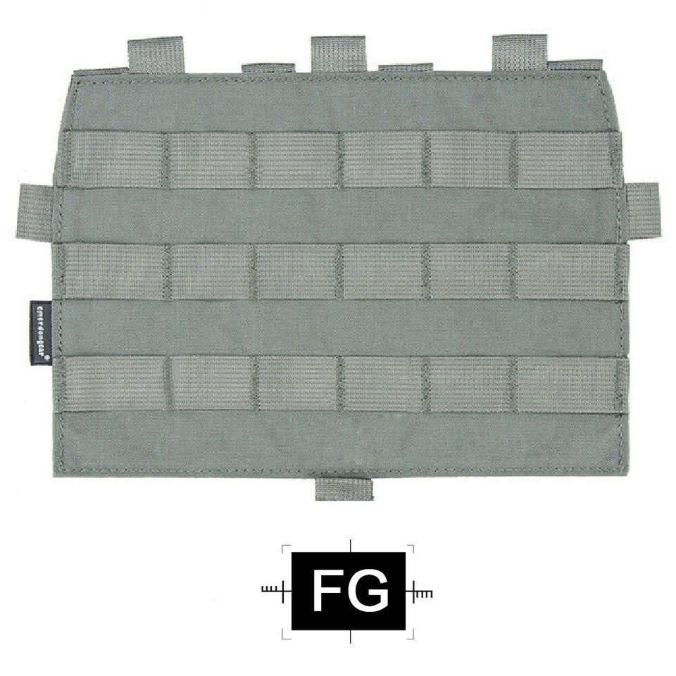 Emerson Tactical Vest Front Molle Panel Flap Carrier Plate for JPC 2.0 ...