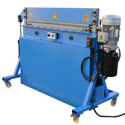 30 Ton Hydraulic Press Brake Box Bender 48" x 8 Gauge Mild Steel Tilt ...