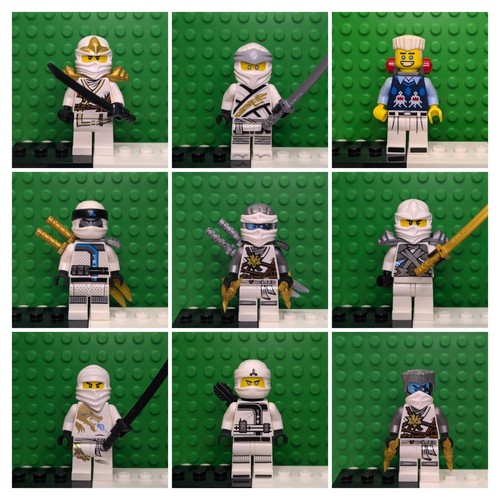 LEGO Ninjago Minifigure Zane White Ninja | Genuine Rare Retired | UK ...