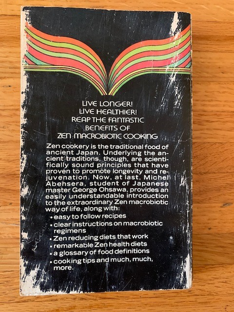 Zen Macrobiotic Cooking 1970 Cook Book Michel Abehsera Avon Ancient ...