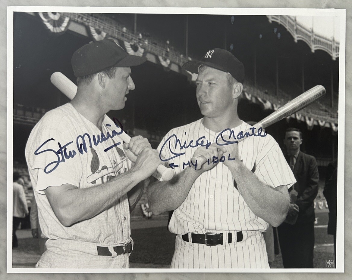 Stan Musial Autographed Memorabilia | Signed Photo, Jersey ...