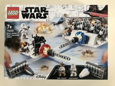 LEGO Star Wars 75239 Action Battle Hoth Generator Attack-New & Sealed ...