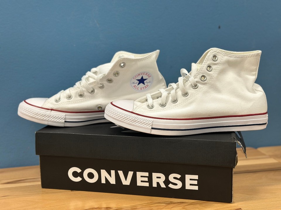 Converse All Star Chuck Taylor Men's Shoes - High Top White M7650C | eBay