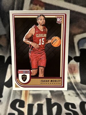 2022-23 NBA Hoops Basketball Isaiah Mobley Rookie #268 - Cleveland ...
