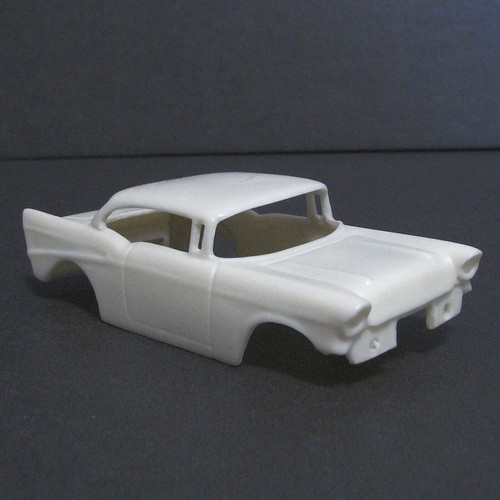 Jimmy Flintstone #SL44 HO Scl '57 Chevy Bel Air Stock Gasser Resin Slot ...
