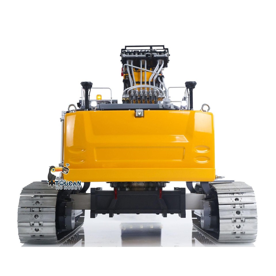 1/14 RC Full Hydraulic Excavator LESU LR960 Heavy Metal Construction ...