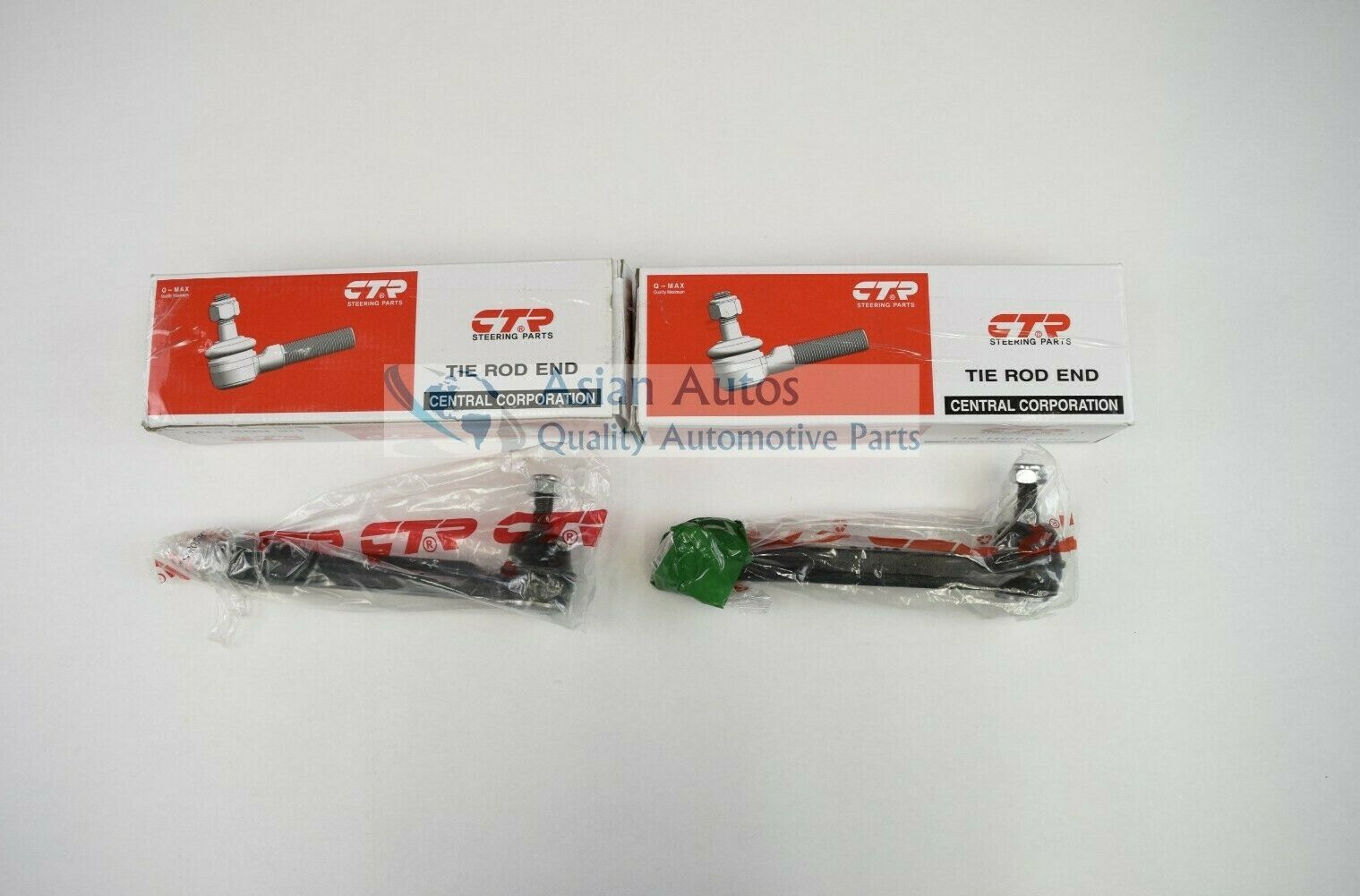 CTR Outer Tie Rod Ends 4547009130 and 4546009210 Fits Toyota Sienna ...