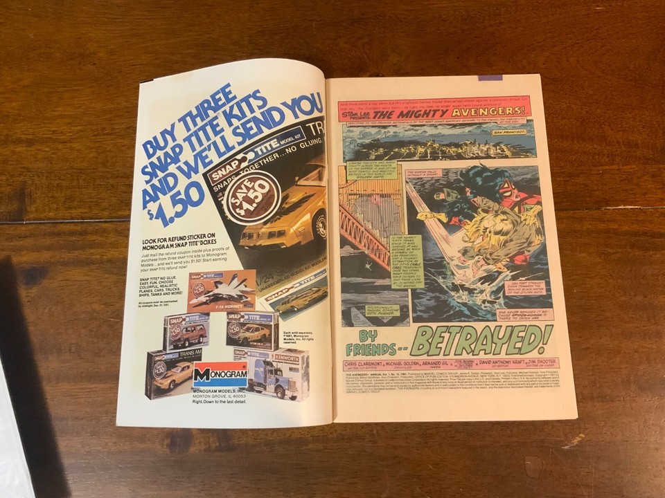 AVENGERS ANNUAL #10 1st ROGUE APPEARANCE! 1981! 🔑🔥👀 MARVEL X-MEN VF | eBay