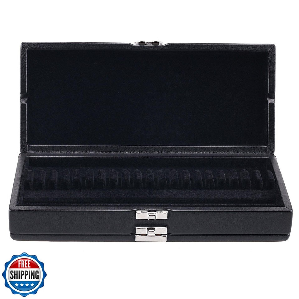 Oboe Reed Case Black Genuine Leather 2 Layers Reed Case for 40 Oboe ...