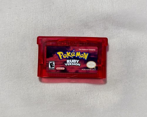 Pokemon Ruby Version GBA Game Boy Advance - Tested & Saves | eBay