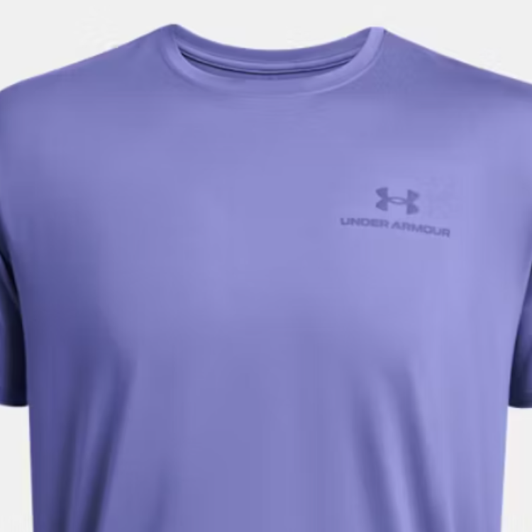 Under armour Dopamine Letter Logo Print Casual Crew Neck Short Sleeve T ...