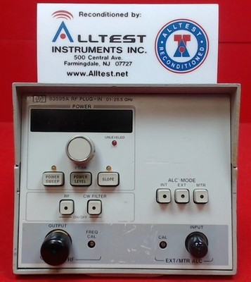 HP-Agilent-Keysight 83595A 10 MHz to 26.5 GHz Sweep Generator Module | eBay