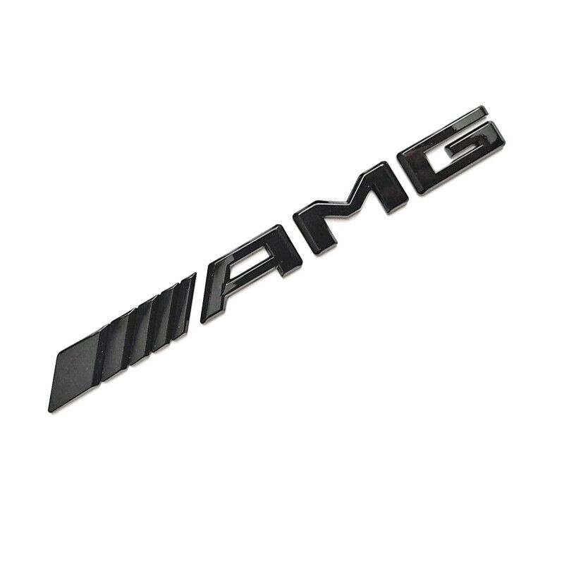 S63 AMG Rear Star Emblem Black Letter Badge Logo for AMG Mercedes W222 ...