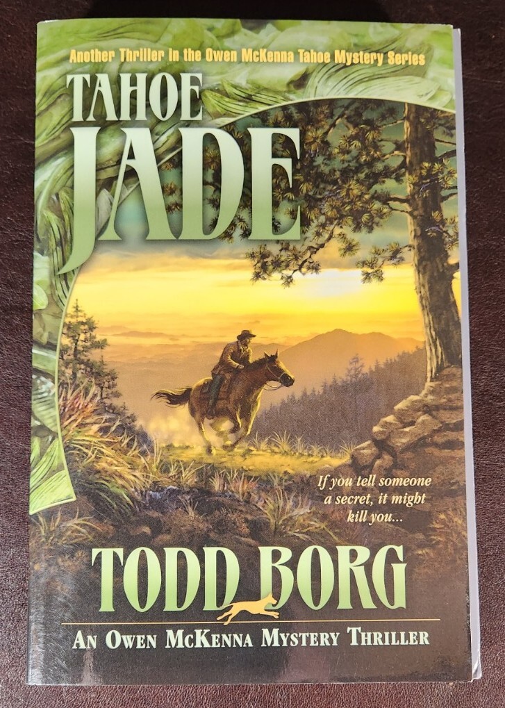 *SIGNED/1st Edit* Tahoe Jade, Todd Borg, An Owen McKenna Mystery ...