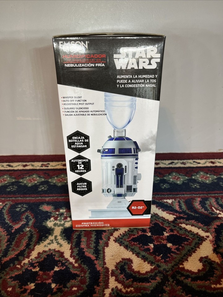 Star Wars 9706D R2D2 550ML Ultrasonic Cool Mist Personal Humidifier, 9. ...