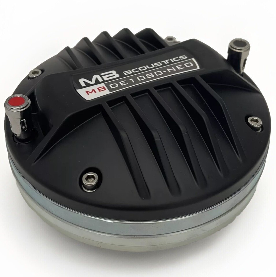 MB Acoustics 1.4” Neodymium Titanium Compression Driver, 4" VC, 8Ω MB ...