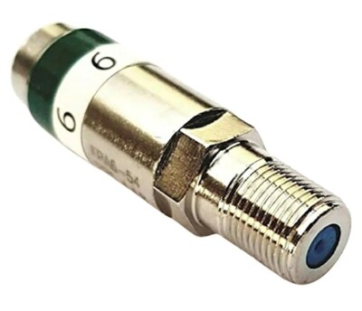PPC FPA6-54 Forward Path Attenuator 6dB 75 Ohms DOCSIS Cable TV Box and ...